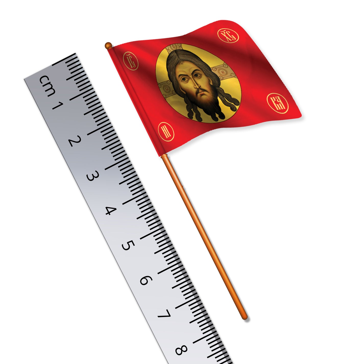 Gonfalon Flag of Jesus Christ Russian Army (1:32 Scale Toy Flag ...