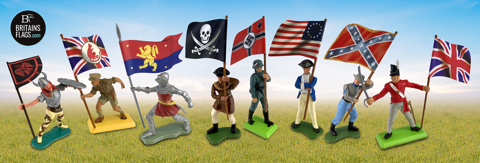 Britains Flags. Home of 1:32 Scale Model Flags for Collectors & Gamers