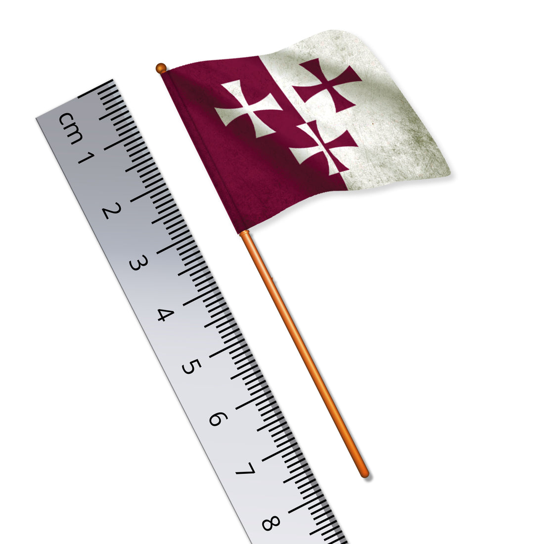 Knights of Ibelin Flag (1:32 Scale Toy Soldier Flag) – Britains Flags